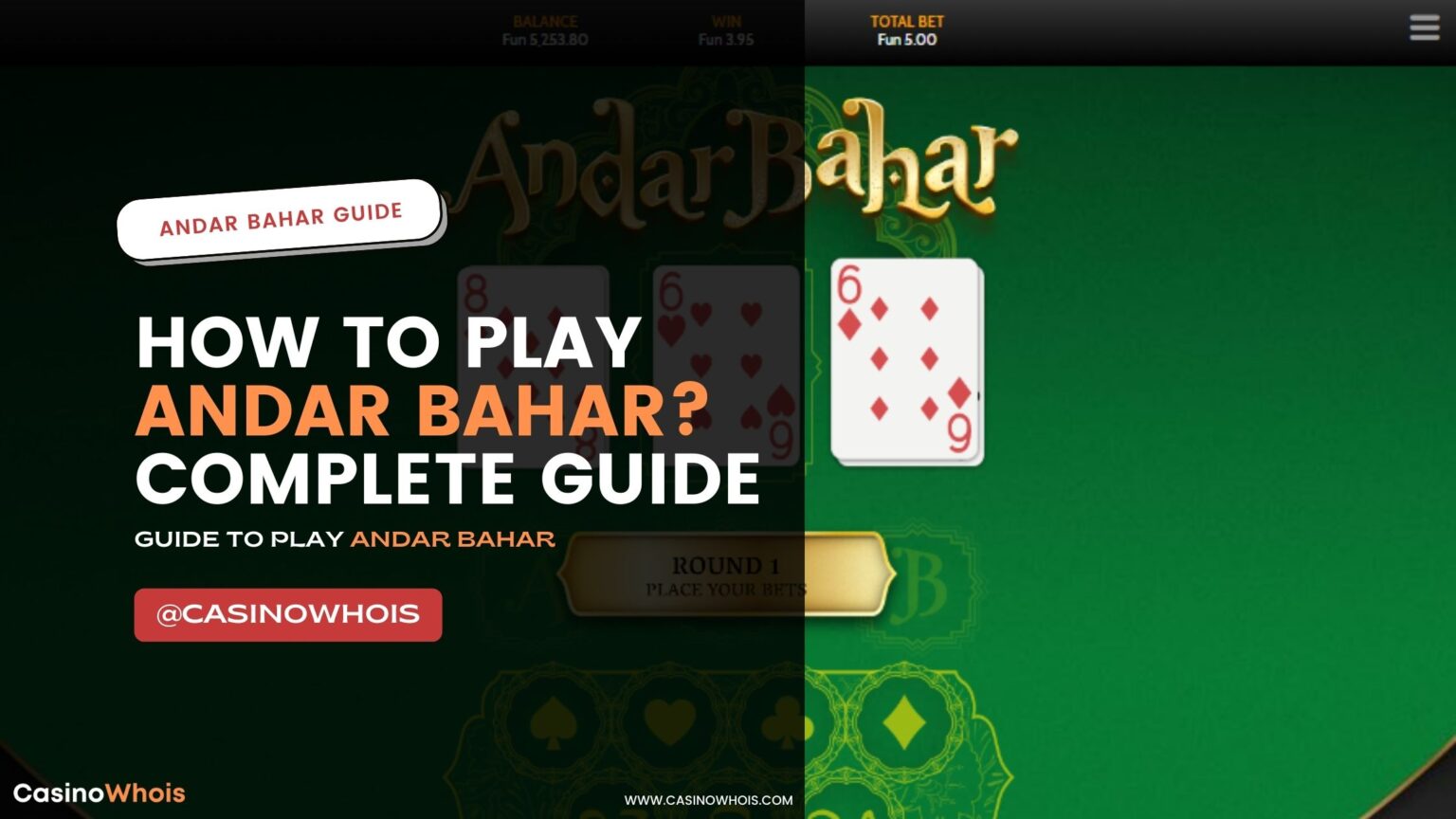 How to Play Andar Bahar Online? Andar Bahar Card Game to Play Online